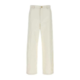 A.P.C. A.p.c., Homme, Pantalons, Blanc, Taille: M Pantalon en coton