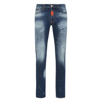 Philipp Plein Herren, Jeans, Blau, W28Gr&ouml;&szlig;e