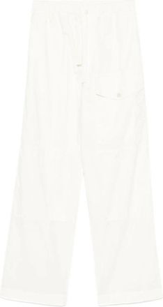 Dries Van Noten Homme, Pantalons, Blanc, Taille: M Pantalon Droit
