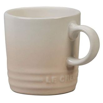 LE CREUSET Espressotasse aus Steinzeug, 100 ml, Meringue, 70305107160099
