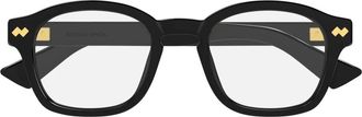 Bottega Veneta unisex, Accessoires, Noir, Taille: 51 MM Bv1445Oa Optical Frame