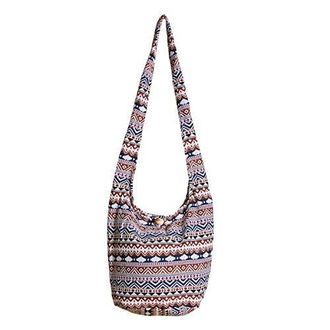 Panasiam Shoulderbag, WOV23, brown in L
