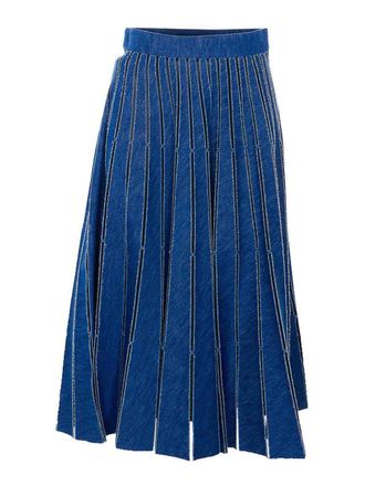 Twinset Jupe Midi - Bleu