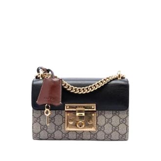 Gucci Sac bandouli&egrave;re mini Pre-owned - Femme - Pre-owned - Beige - Taille: ONE Size
