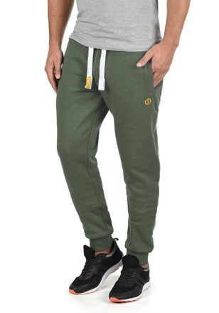 Solid SDBenn Herren Sweatpants Jogginghose Sporthose mit Fleece-Innenseite Kordelzug Label-Details Baumwollmischung Regular fit, Größe:3XL, Farbe:Climb Ivy 