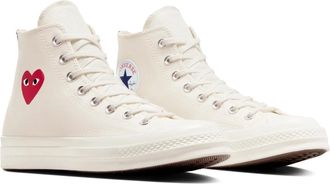 Comme Des Gar&ccedil;ons Homme, Chaussures, Beige, Taille: 42 EU Chuck 70 High Top