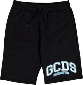 GCDS Gcds, Homme, Shorts, Noir, Taille: XL Lounge Logo Sweatshorts