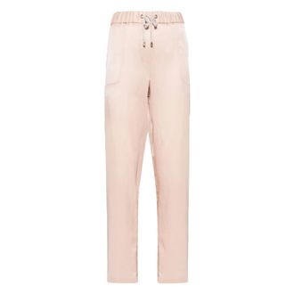 Lorena Antoniazzi Femme, Pantalons, Rose, Taille: 36 FR Pantalon de survêtement rose décontracté
