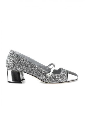 Jimmy Choo London Elisa 45 Pumps Silber