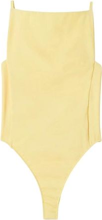 Jacquemus Femme, Maillots de bain, Jaune, Taille: 38 FR Le Maillot Sole