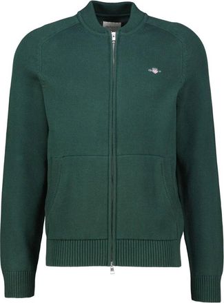 GANT Herren Strickjacke aus Baumwolle