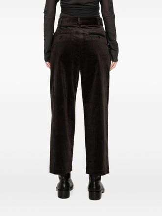 Nicholson & Nicholson Brown Corduroy Trousers - Brown