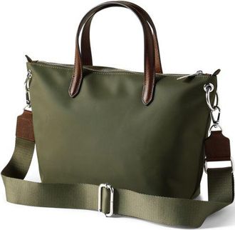 Lands End Mini-Shoppertasche, Damen, Größe:null regular, Grün, Nylon, by Lands End