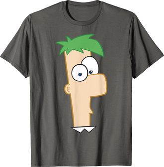 Disney Phineas und Ferb Ferb Big Face T-Shirt