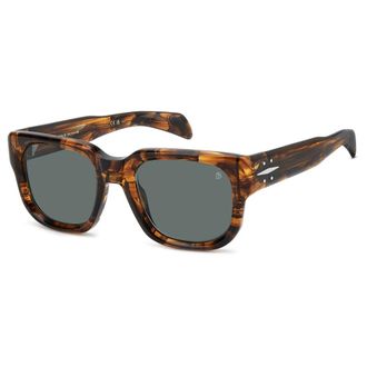 Eyewear by David Beckham Braun Horn/Gr&uuml;n Sonnenbrille - - Accessories - Herren - Braun - 53 MM
