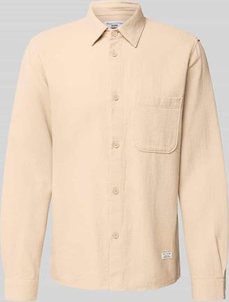 Marc O'Polo Denim Regular Fit Hemdjacke aus reiner Baumwolle