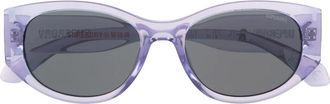 Superdry Sonnenbrille mit mandelf&ouml;rmigem Rahmen - - Accessories - Damen - Lila - ONE SIZE