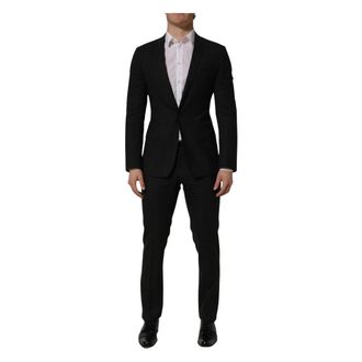 Dolce & Gabbana Slim Fit Formal 2-Piece Suit - - Suits - Herren - Grau - S