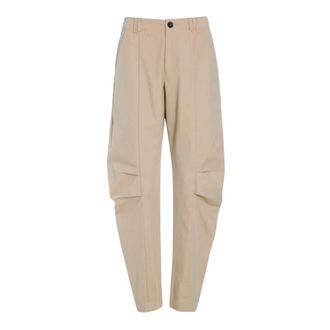 Bitte Kai Rand Tapered Hosen - - Trousers - Damen - Beige - L