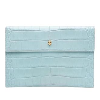 Alexander McQueen Pre-owned Clutch - - Pre-owned - Damen - Blau - ONE SIZE