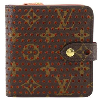 Louis Vuitton Portefeuille bifold zipp&eacute; monogramme doccasion - Femme - Pre-owned - Brun - Taille: ONE Size