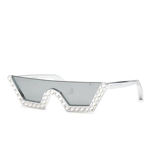 Philipp Plein Plein Crystal Lux Sonnenbrille - - Accessories - Damen - Grau - ONE SIZE