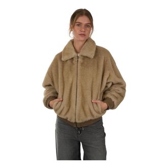 ottod'Ame Damen, Jacken, Beige, MGr&ouml;&szlig;e