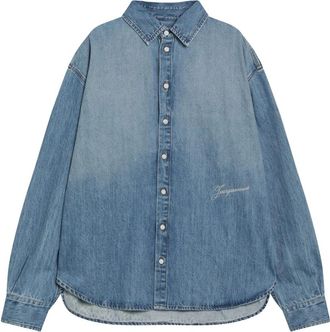 Jacquemus Homme, Chemises, Bleu, Taille: L La Chemise de-N&icirc;mes Simon