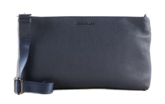 Mandarina Duck Schultertasche Blau (Dress Blue) Mellow Leder P10fzt77 31 x 18 x 6 (L x H x B)