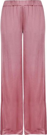 ottod'Ame Femme, Pantalons, Rose, Taille: 42 FR Arianna Satin Pantalons