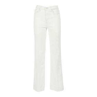 7 For All Mankind Modern Dojo Tailorless Sugar - - Jeans - Damen - Wei&szlig; - W30