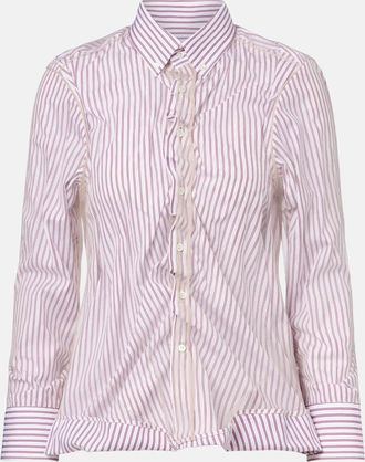 Maison Margiela Hemd aus Baumwollpopeline