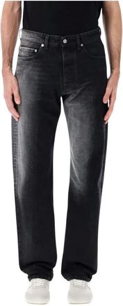 Maison Margiela Homme, Jeans, Noir, Taille: W30 Jean Droit 5 Poches