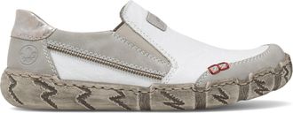 Rieker Halbschuhe Rieker L0359-80 Wei&szlig;
