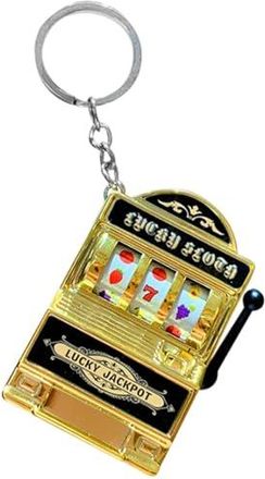 Generic Jeu de porte-clés électronique - Porte-clés de jeu de fruits, machine à sous électronique | Pendentif, outil de décoration à la mode pour téléphones p