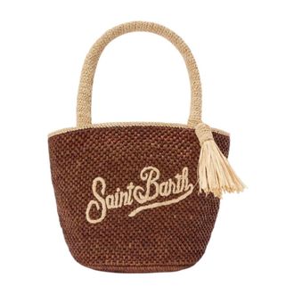 MC2 Saint Barth Borsa Marcy aus Raffia - - Bags - Damen - Braun - ONE SIZE
