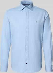 Tommy Hilfiger Regular Fit Businesshemd aus Baumwoll-Mix