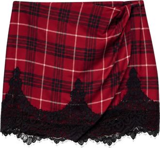 Tensione In Mini-Wickelrock - - Skirts - Damen - Rot - S