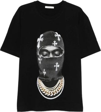 Ih Nom Uh Nit Mask Crosses-print T-shirt