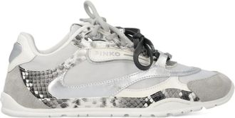 Pinko Sneakers mit Logo - Grau