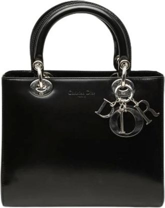 Dior Pre-owned Lady Satchel - Femme - Pre-owned - Noir - Taille: ONE Size