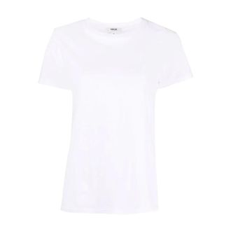 A Gold E Femme, Tops, Blanc, Taille: 42 FR Rena Crewneck T-Shirt