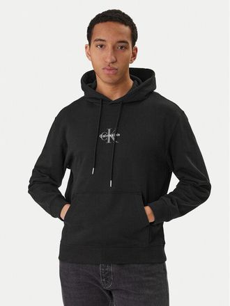 Calvin Klein Jeans Sweatshirt LV04RD243G Schwarz Regular Fit