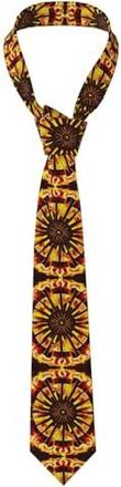 Generic Cravate Homme Retourner La Flamme &Eacute;troit Tie Tendance Cravate Pour Travail Accessoires L&Eacute;cole