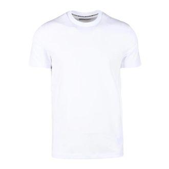 Dirk Bikkembergs Baumwolle Elasthan T-shirt - - Tops - Herren - Wei&szlig; - 2XL