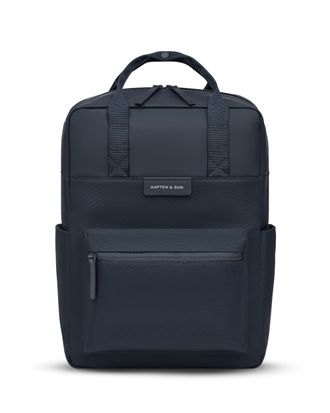 Kapten & Son Rucksack Bergen Navy Blue 11 L | Rucksack Damen & Herren Blau | Tagesrucksack mit 11 Tabletfach | vegan & wasserabweisend