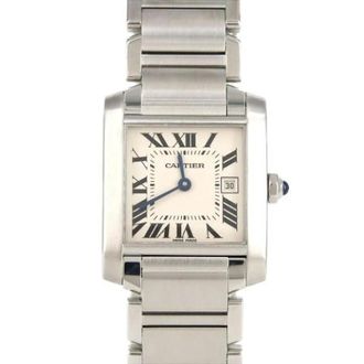 Cartier Pre-owned Acier inoxydable montres - Femme - Pre-owned - Gris - Taille: ONE Size