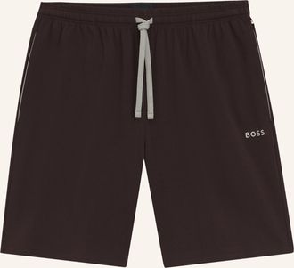 HUGO BOSS Loungewear Unterteil Mix&Match Short Cw braun