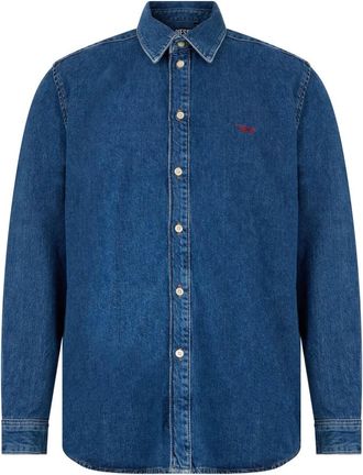 Diesel Homme, Chemises, Bleu, Taille: XL Blouses & Chemises