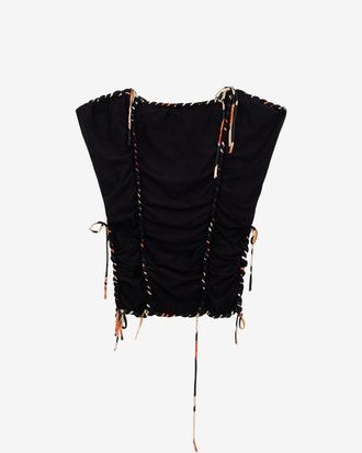 Isabel Marant Top Zohra - Femme - Noir - Taille34 - Isabel Marant